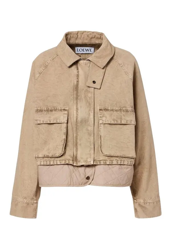 Loewe Denim Jacket - Beige