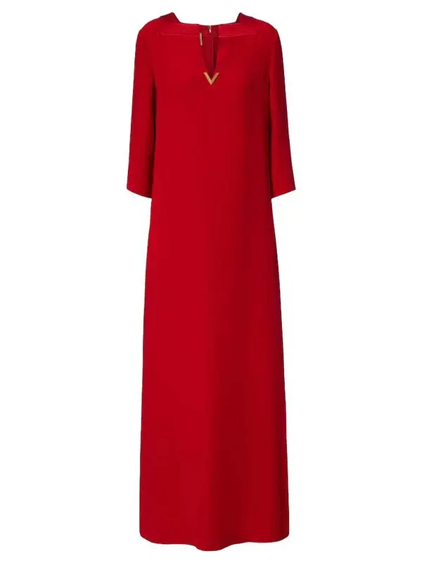 Valentino Garavani Cady Couture Gown - Red