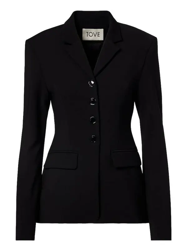 Tove Merl Blazer - Black