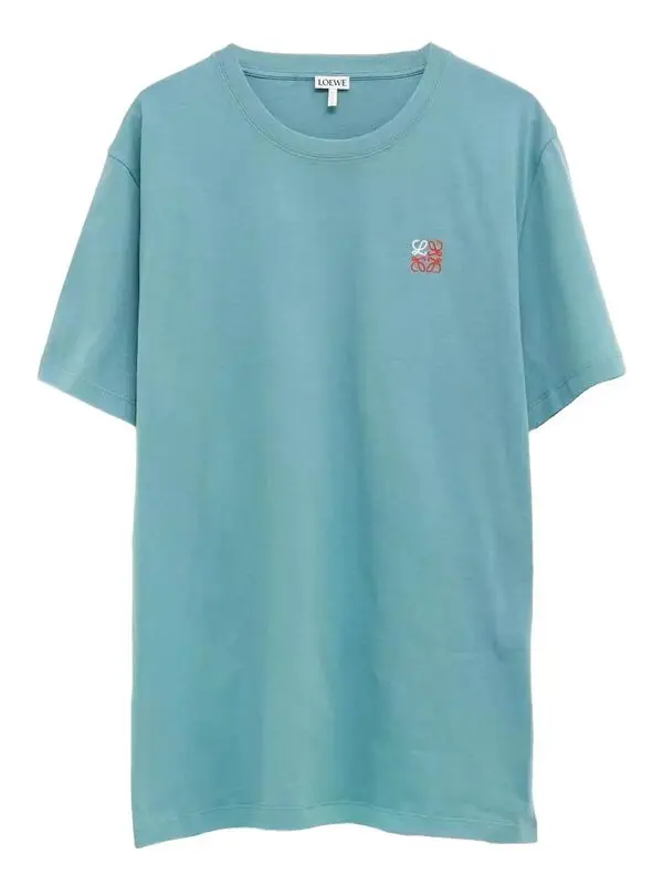 Loewe Embroidery T-shirt - Blue