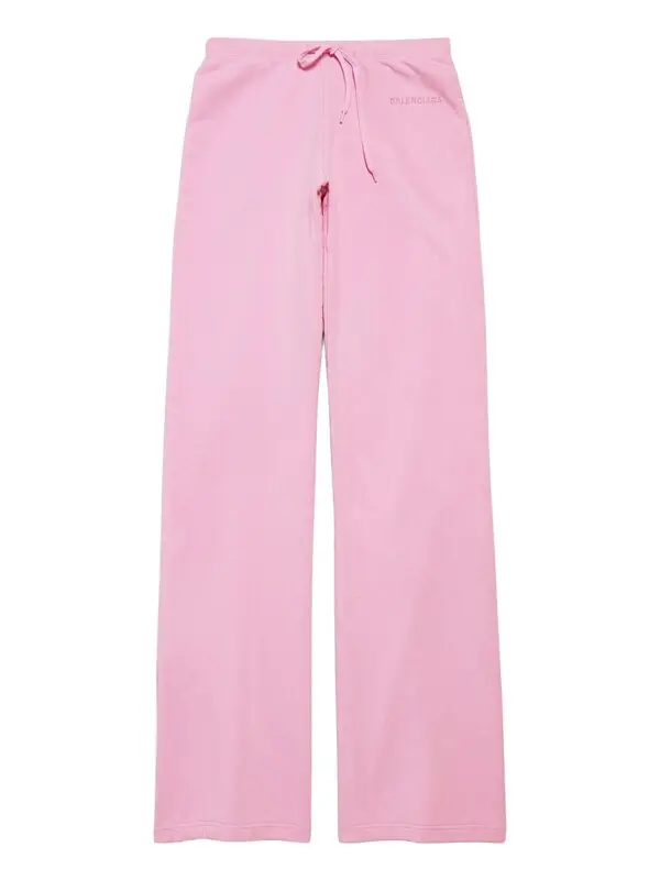 Balenciaga Flared Sweatpants - Pink