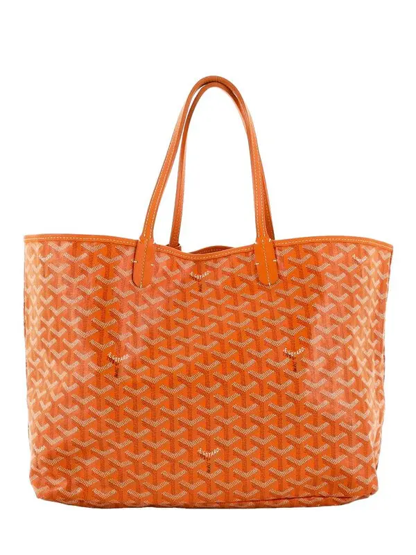 GOYARD Saint Louis Tote Coated Canvas Pm - Orange