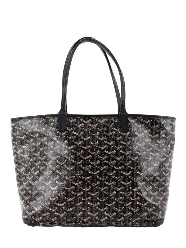 GOYARD Artois Tote Coated Canvas Pm - Black