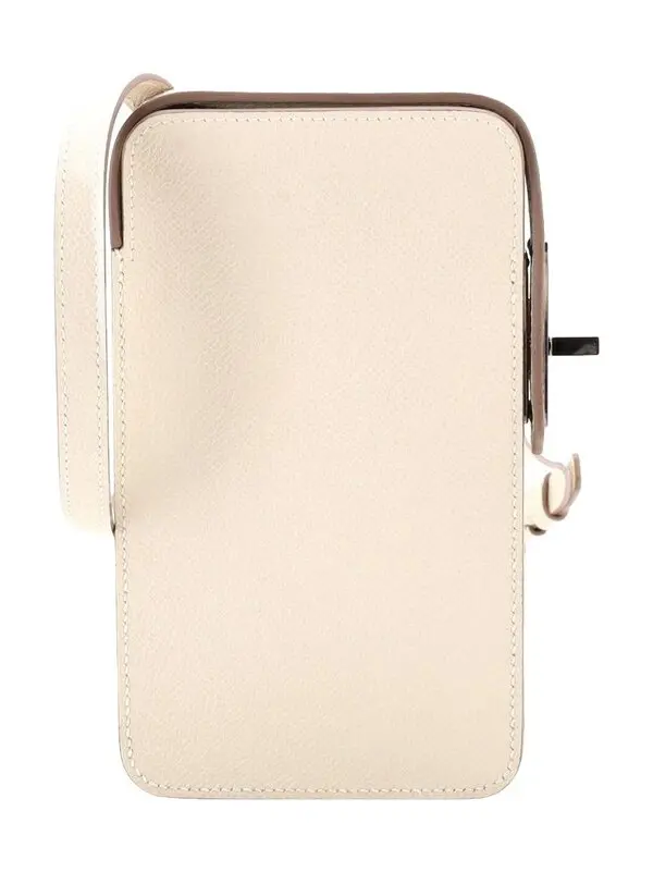 HERMES Hac A Box Phone Case Epsom - Craie