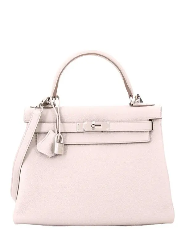 HERMES Kelly Handbag 28 - Beton