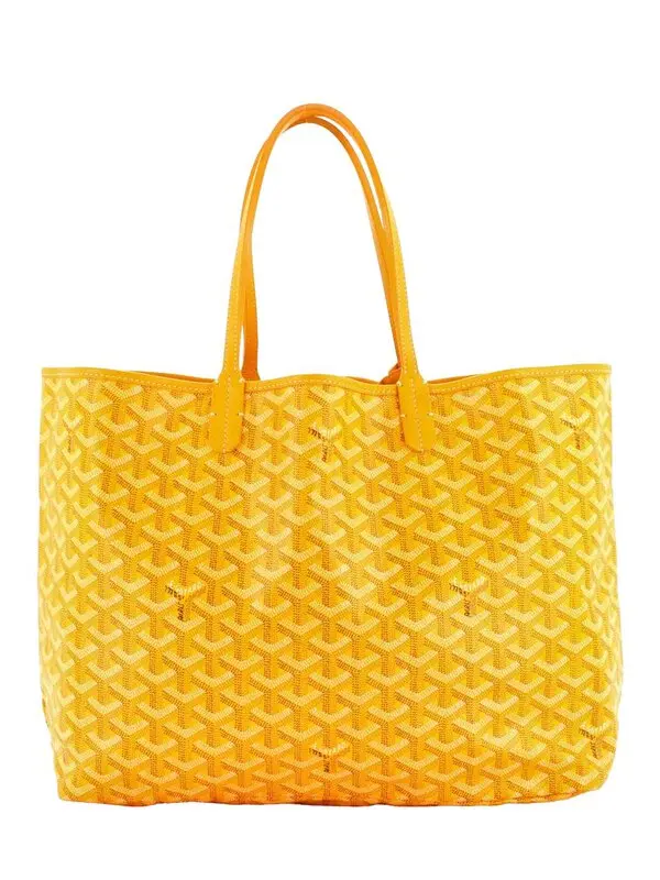 GOYARD Saint Louis Pm Tote Coated Canvas - Yellow