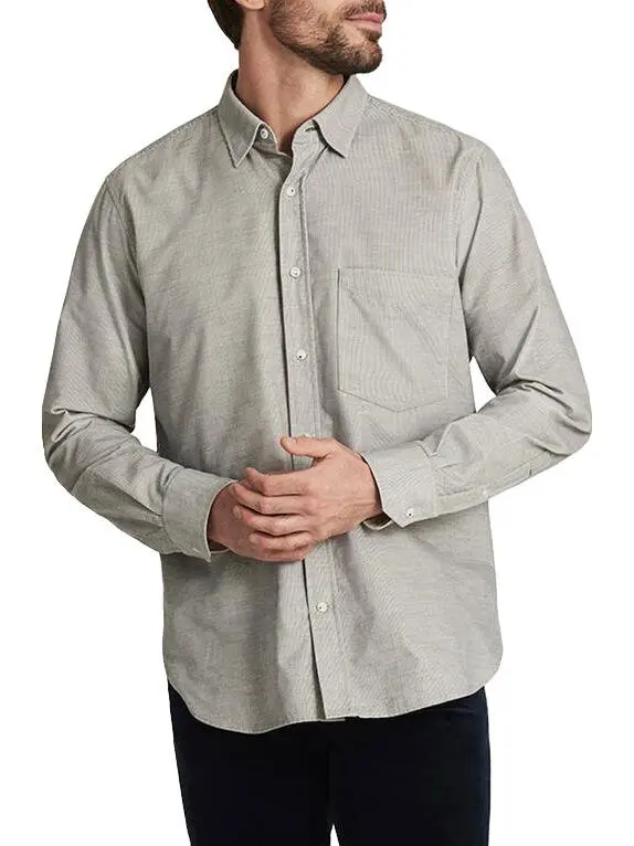 34 Heritage Corduroy Button-up Shirt - Grey