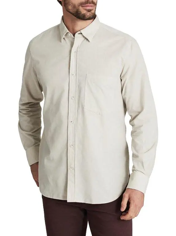 34 Heritage Corduroy Button-up Shirt - Beige