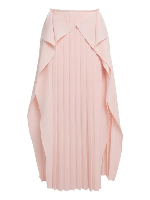 VORANIDA Pleated Mira Midi Skirt - Pink