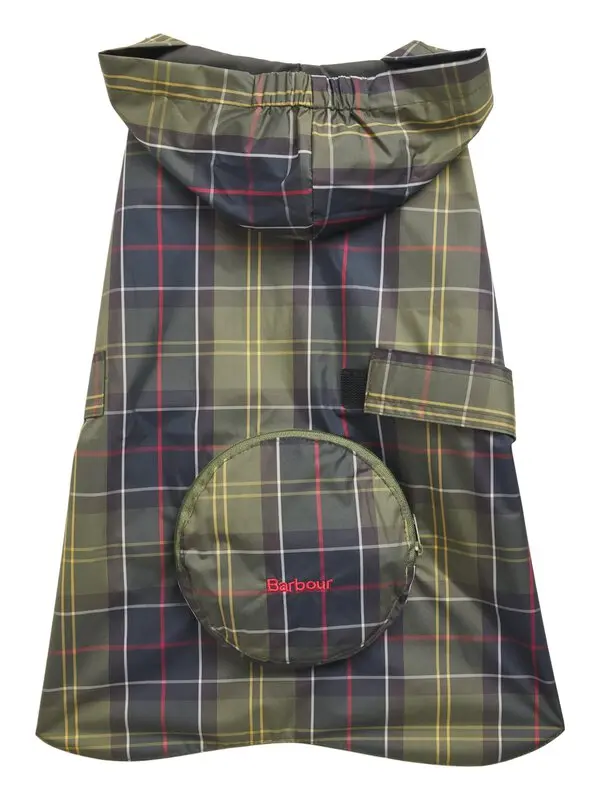 Barbour Tartan Dog Coat - Green