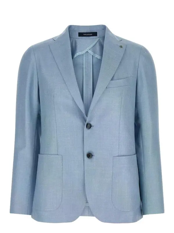 Tagliatore Montecarlo Ingle-breasted Blazer - Blue