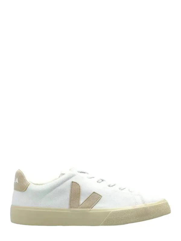 VEJA Campo Logo-patch Sneakers - White
