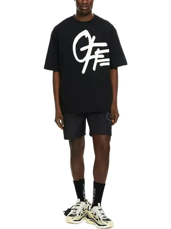 Off-White Spray Logo T-shirt - Black