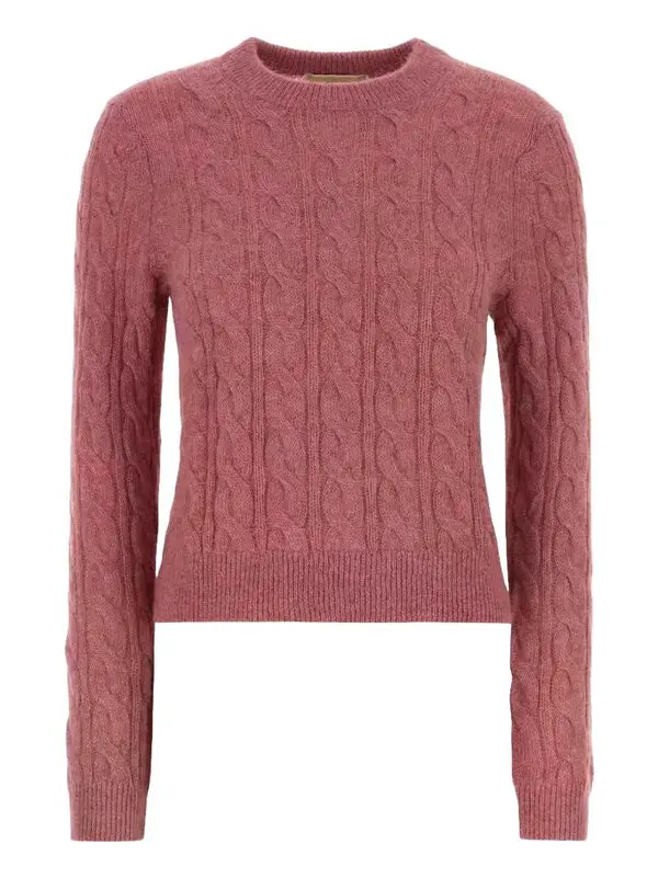 Michael Kors Cable-knit Sweater - Pink