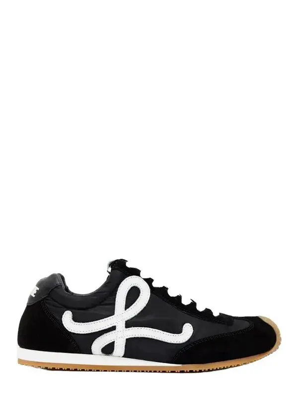 Loewe Logo Trainers - Black