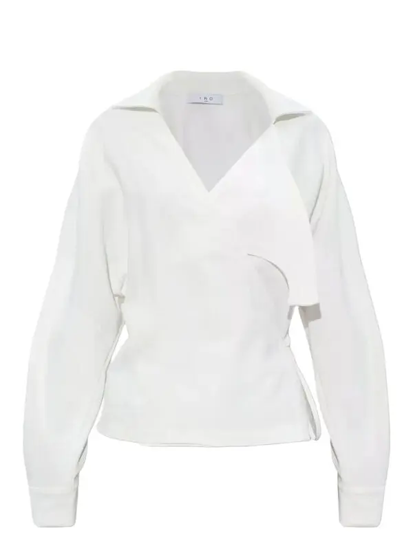 IRO PARIS Wrap-tie Blouse - White