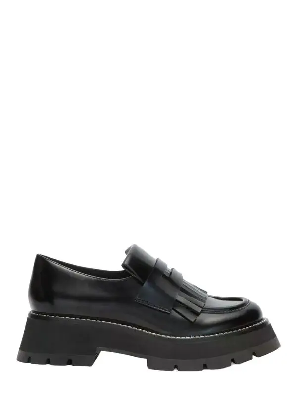 3.1 Phillip Lim Kate Leather Loafers - Black