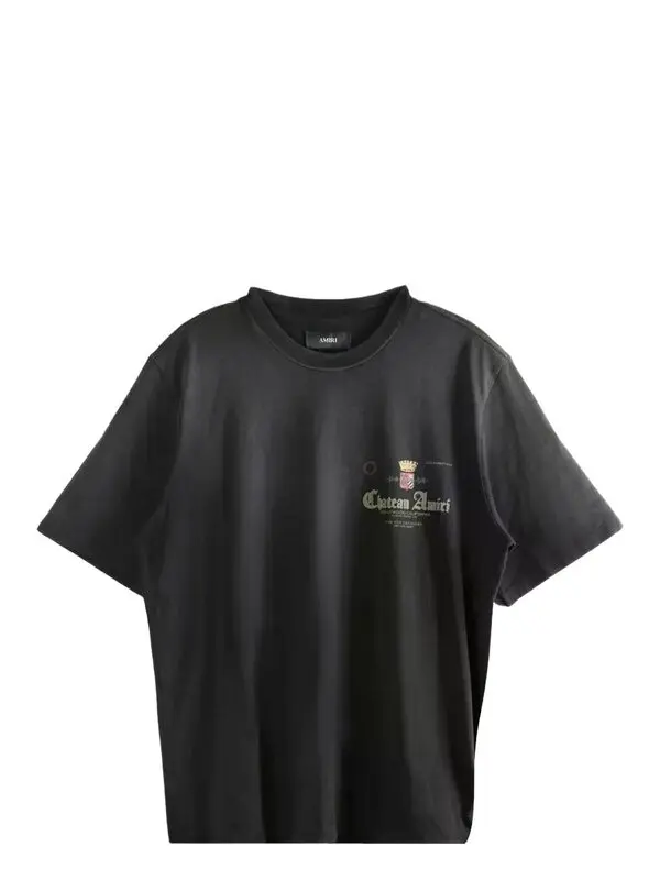 Amiri Print-detail T-shirt - Black