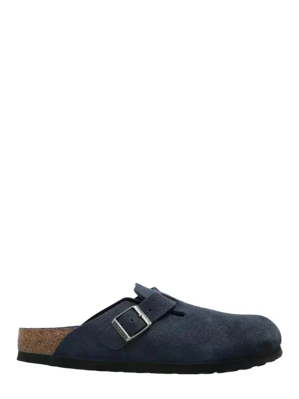 BIRKENSTOCK Boston Buckle-strap Mules - Blue