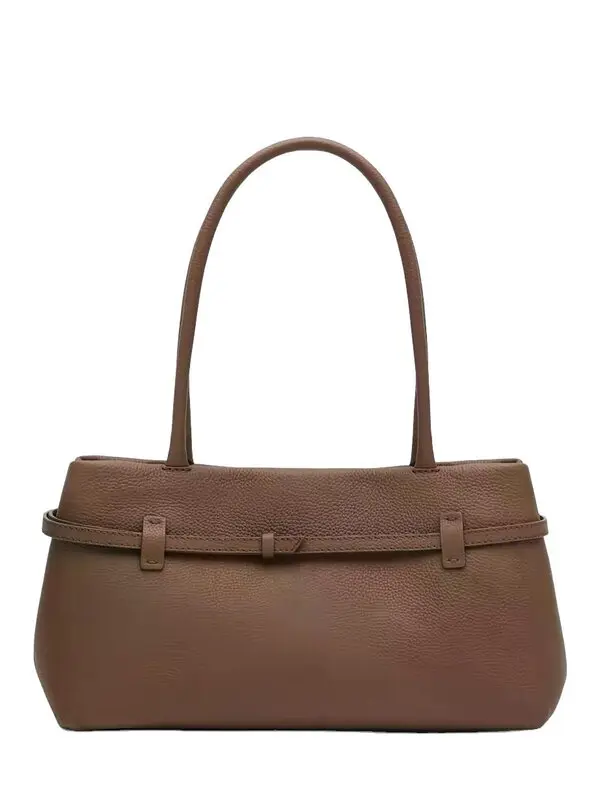 Manu Atelier Medium Le Cambon East West Leather Tote Bag - Brown