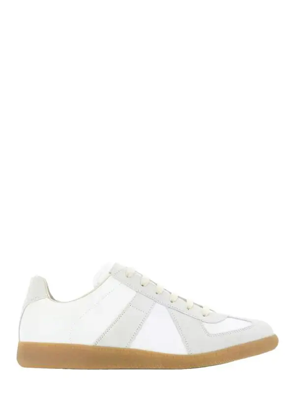 MAISON MARGIELA Replica Leather Sneakers - White