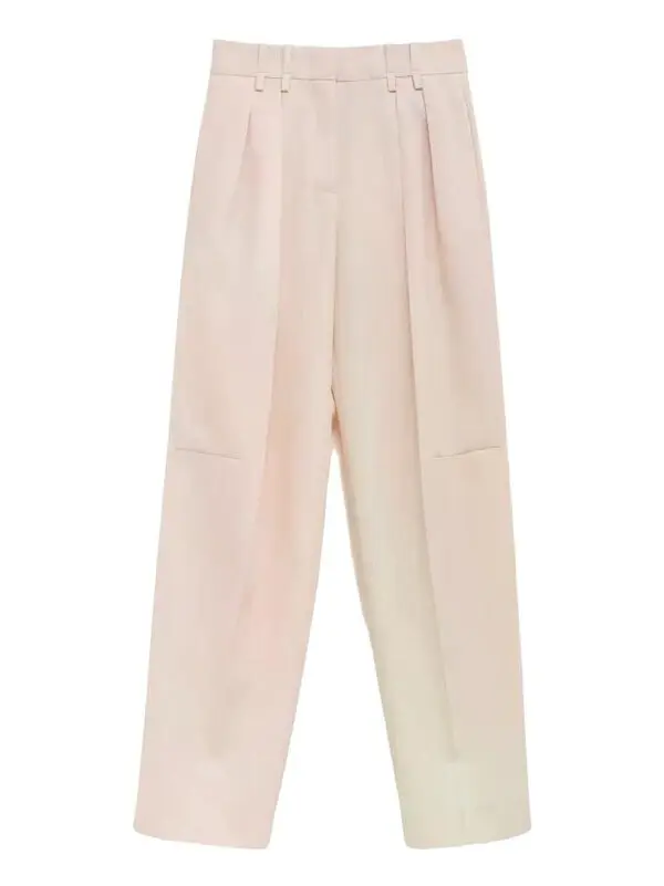 JIL SANDER Flap Pocket Trousers - Neutrals