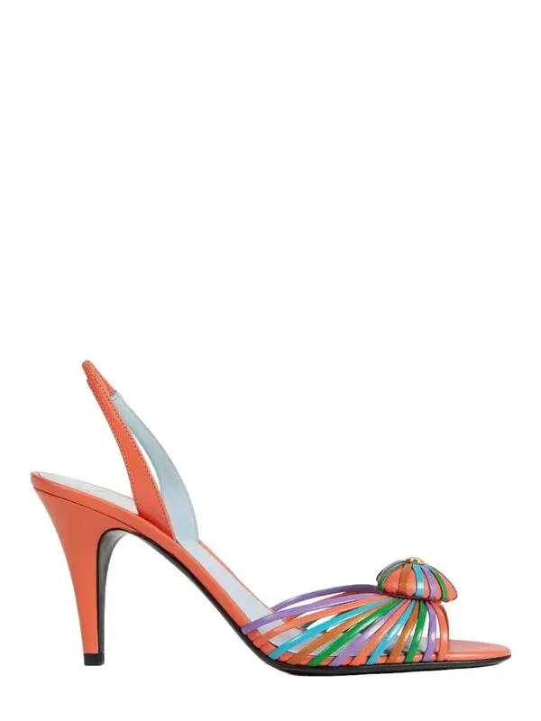 Valentino Garavani 85mm Royal Sandals - Orange