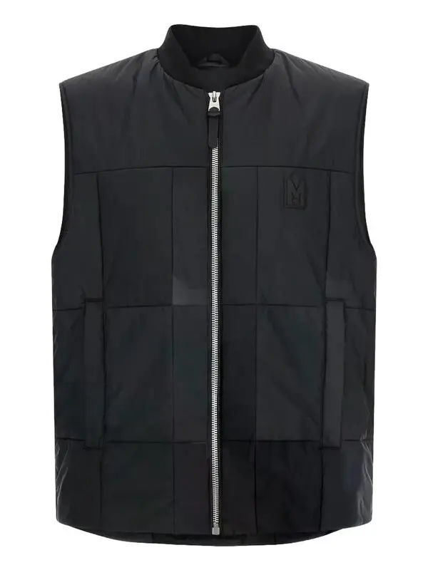 Mackage Quilted Zip Eren Vest - Black