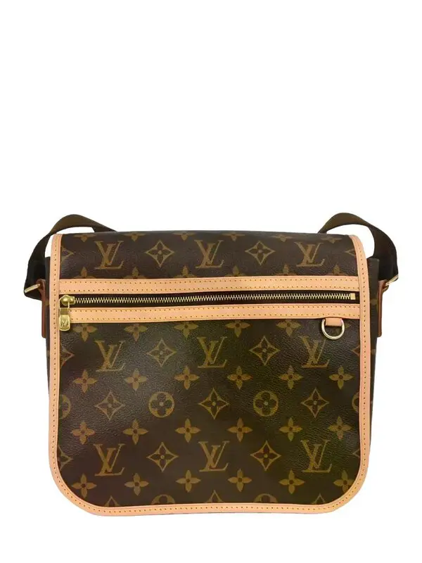 LOUIS VUITTON 2009 Pm Bosphore Monogram Shoulder Bag - Brown