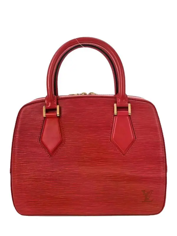LOUIS VUITTON 1997 Sablon Epi Tote Bag - Red