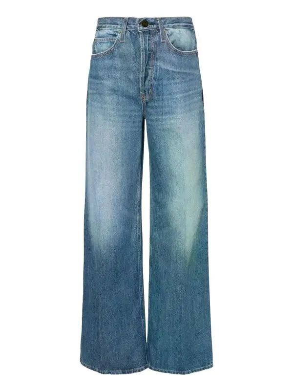 FRAME The 1978 Straight-leg Jeans - Blue