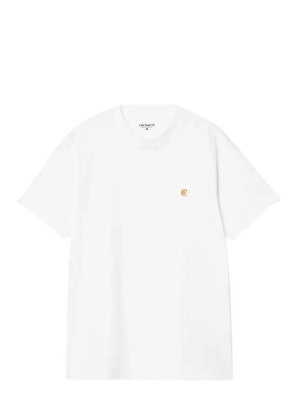 Carhartt Work In Progress Logo Cotton T-shirt - White