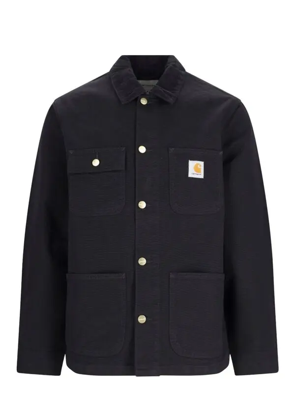 Carhartt Work In Progress Michigan Cotton Jacket - Black