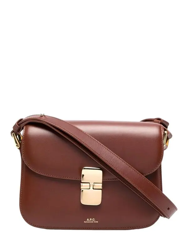 A.p.c. Small Grace Bag - Brown
