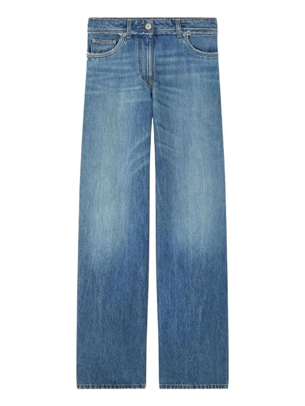 Versace Denim Cotton Jeans - Blue