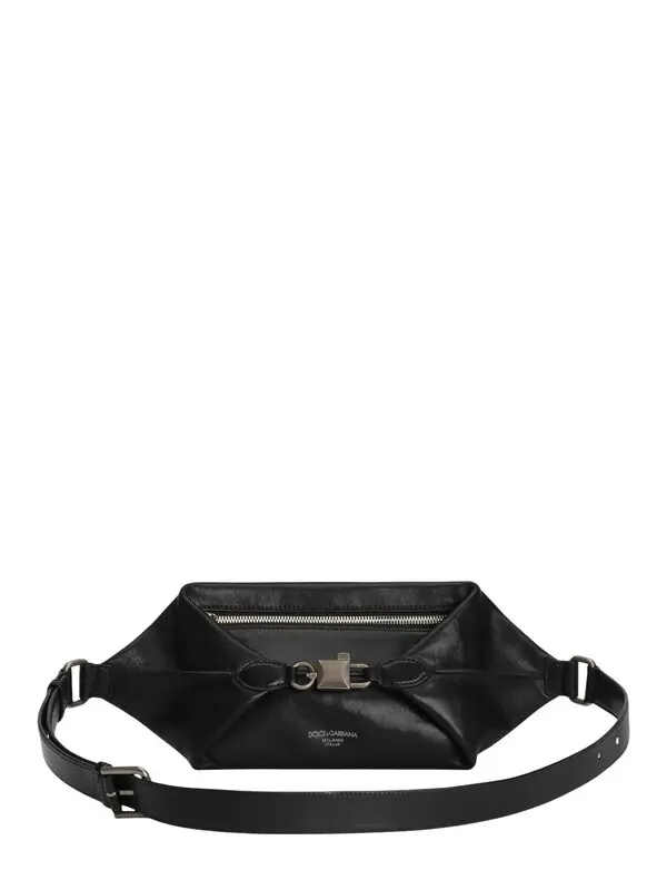Dolce & Gabbana Lock Marsupio - Black