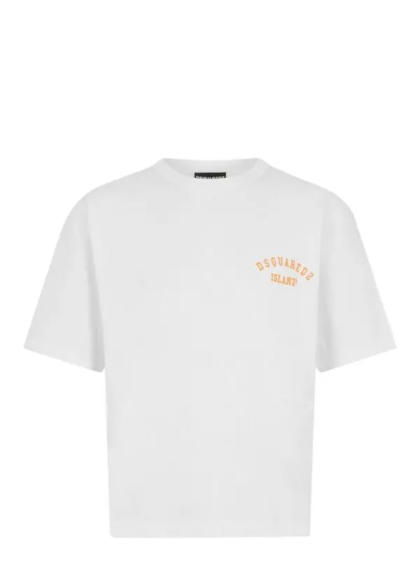 Dsquared2 Vintage Dyed T-shirt - White