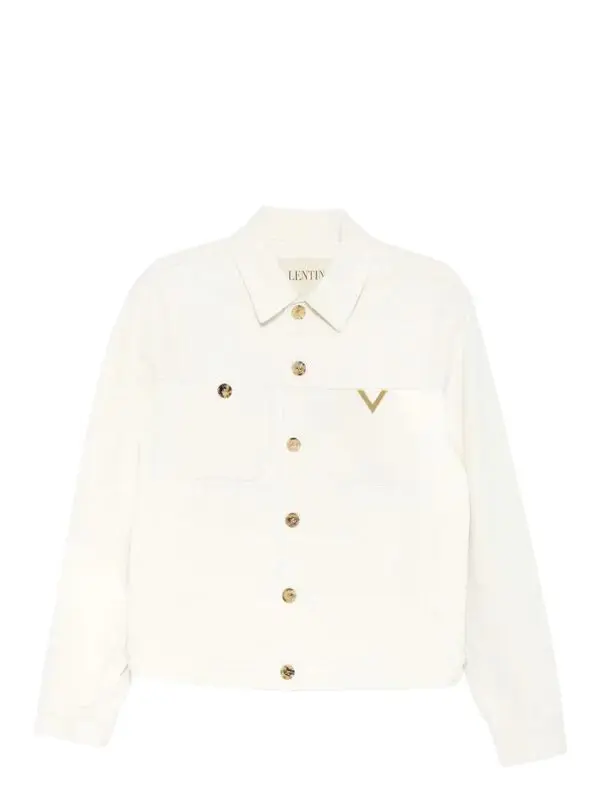 Valentino Garavani Buttoned Jacket - Neutrals