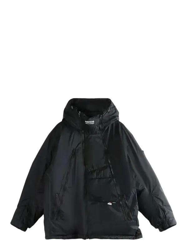 NEIGHBORHOOD X Nanga Hooded Zip-up Jacket - Black