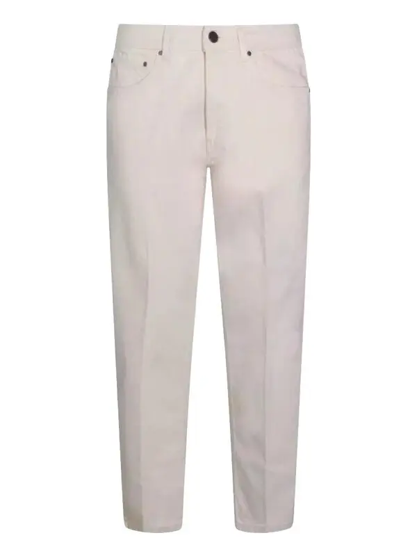 LARDINI Button Detailed Jeans - Neutrals
