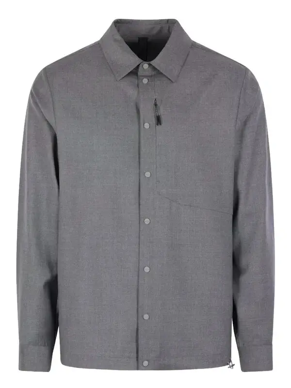 Sease Button-fastening Shirt - Grey