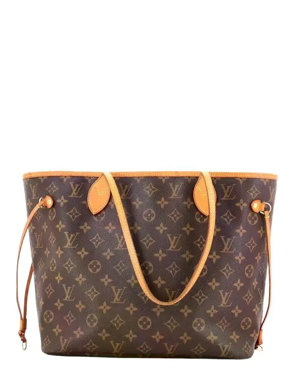 LOUIS VUITTON Neverfull Mm Tote Bag Monogram Canvas - Brown