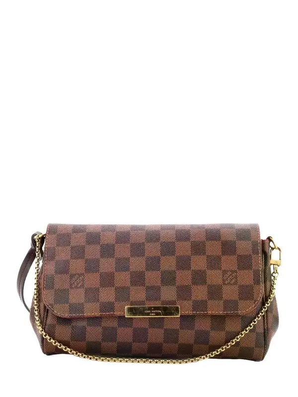 LOUIS VUITTON Damier Mm Favorite Crossbody Bag - Brown