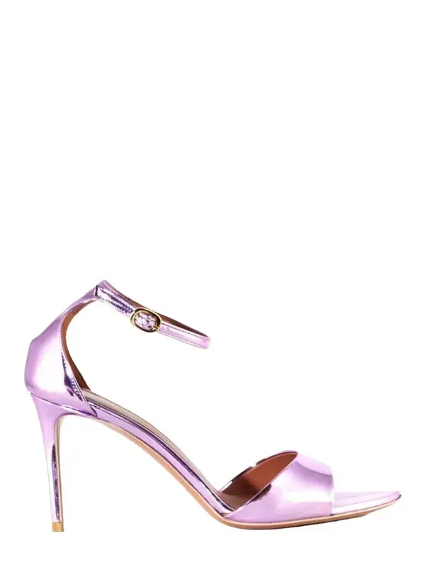 CASTAGNA Aida Metallic Heeled Sandals - Pink