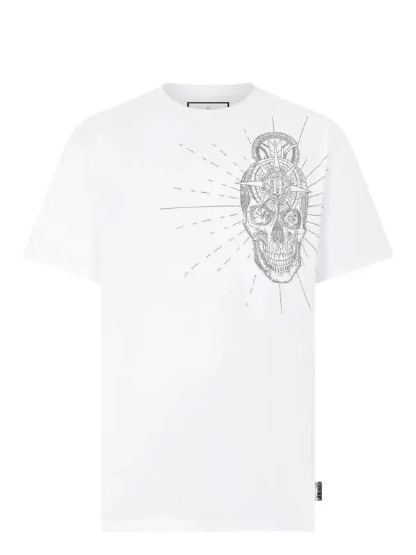 Philipp Plein Short-sleeve Crew-neck T-shirt - White
