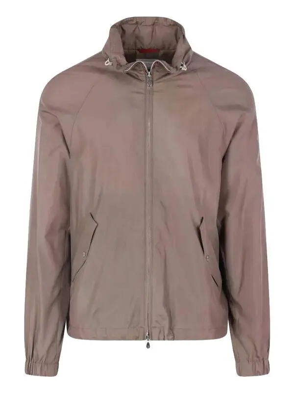 Brunello Cucinelli Zip-fastening Jacket - Neutrals
