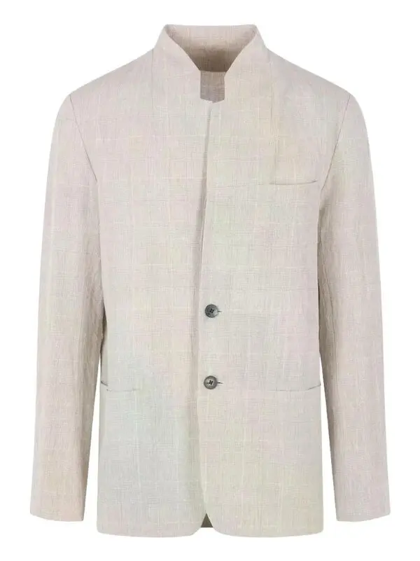 Sease Check-pattern Shirt - Neutrals