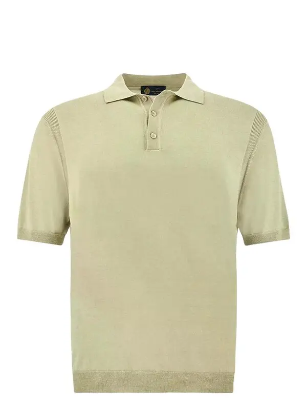 Paul & Shark Buttoned Polo Shirt - Neutrals