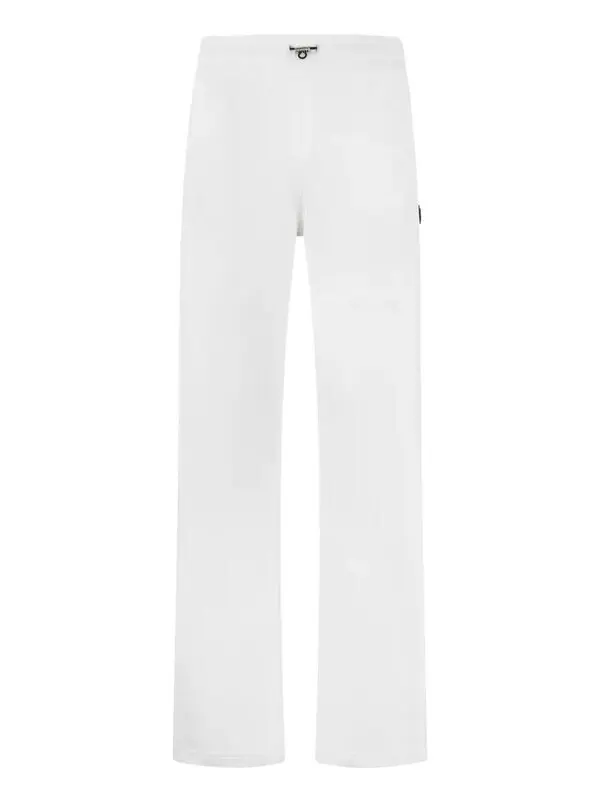 Philipp Plein Drawstring-waist Track Pants - White