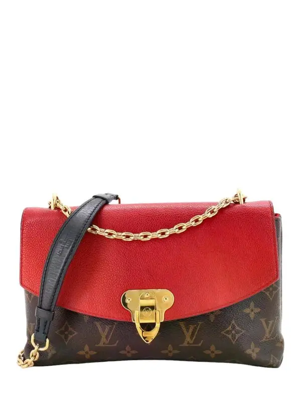 LOUIS VUITTON Saint Placide Handbag Monogram Canvas And Leather Shoulder Bag - Brown